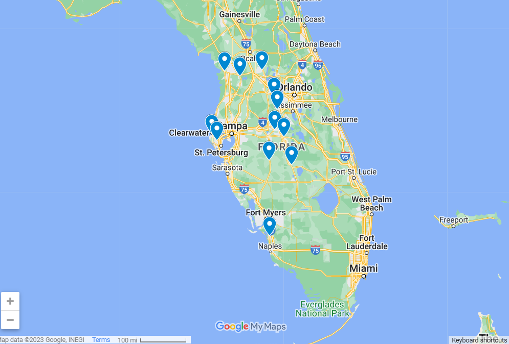 Locations - FLDSCC