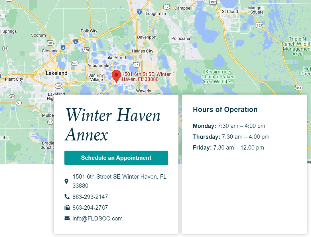 Winter Haven Annex - FLDSCC